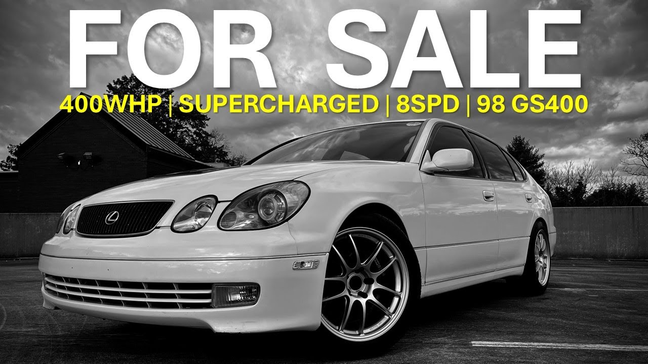 FOR SALE: The World's First TVS1900, 8-speed ZF, 400WHP, 98 LEXUS GS400 ...
