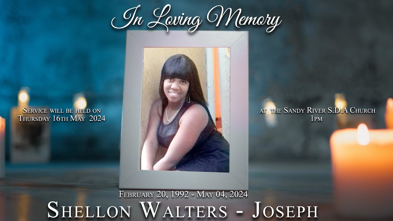 Celebrating The Life of Shellon Sharon Walters - Joseph - YouTube