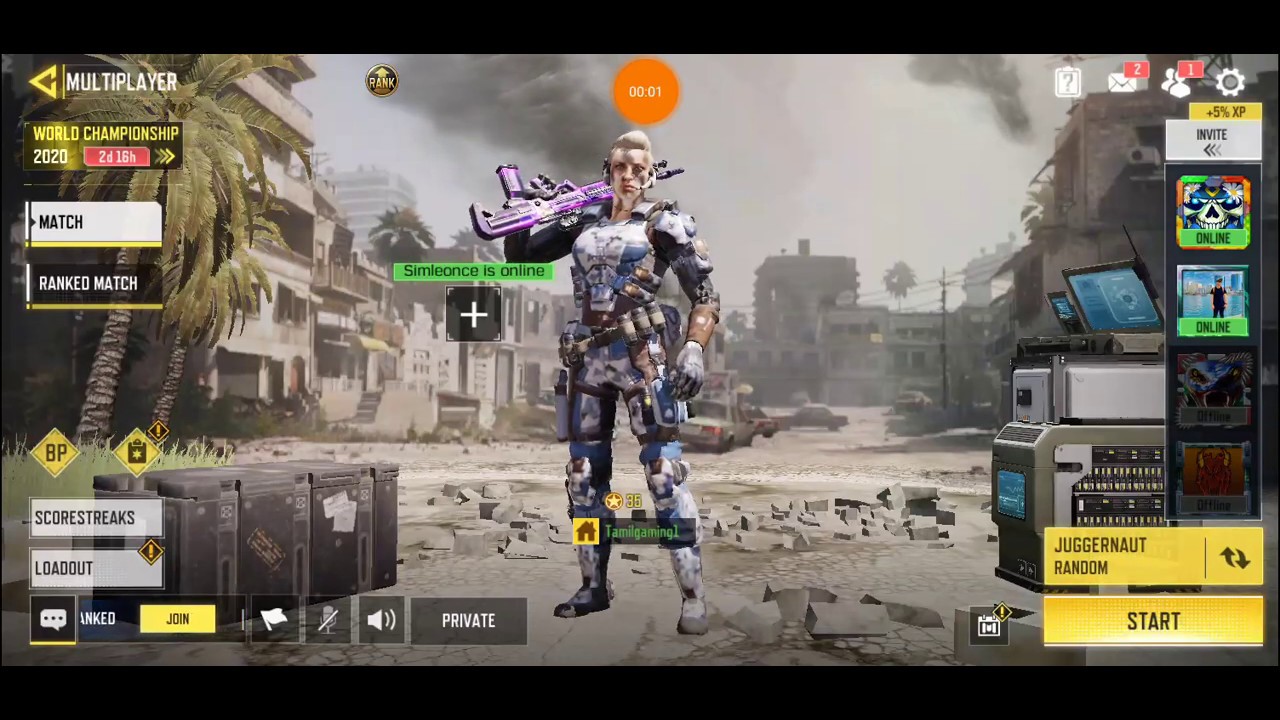 Call of duty mobile juggernaut gameplay - YouTube