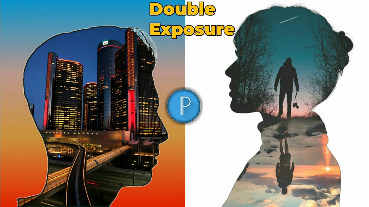 CARA EDIT EFEK DOUBLE EXPOSURE DI PIXELLAB || PIXELLAB EDITING - YouTube