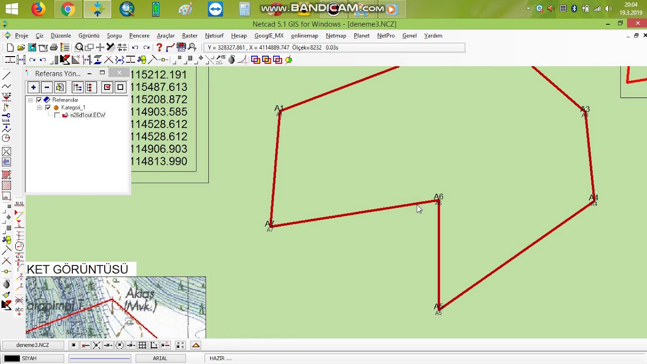 Netcad de nokta adı üretme - YouTube