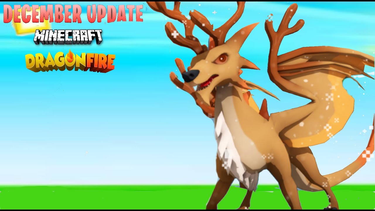 I Hatched the *NEW* Reindeer DRAGON in Minecraft.... - YouTube