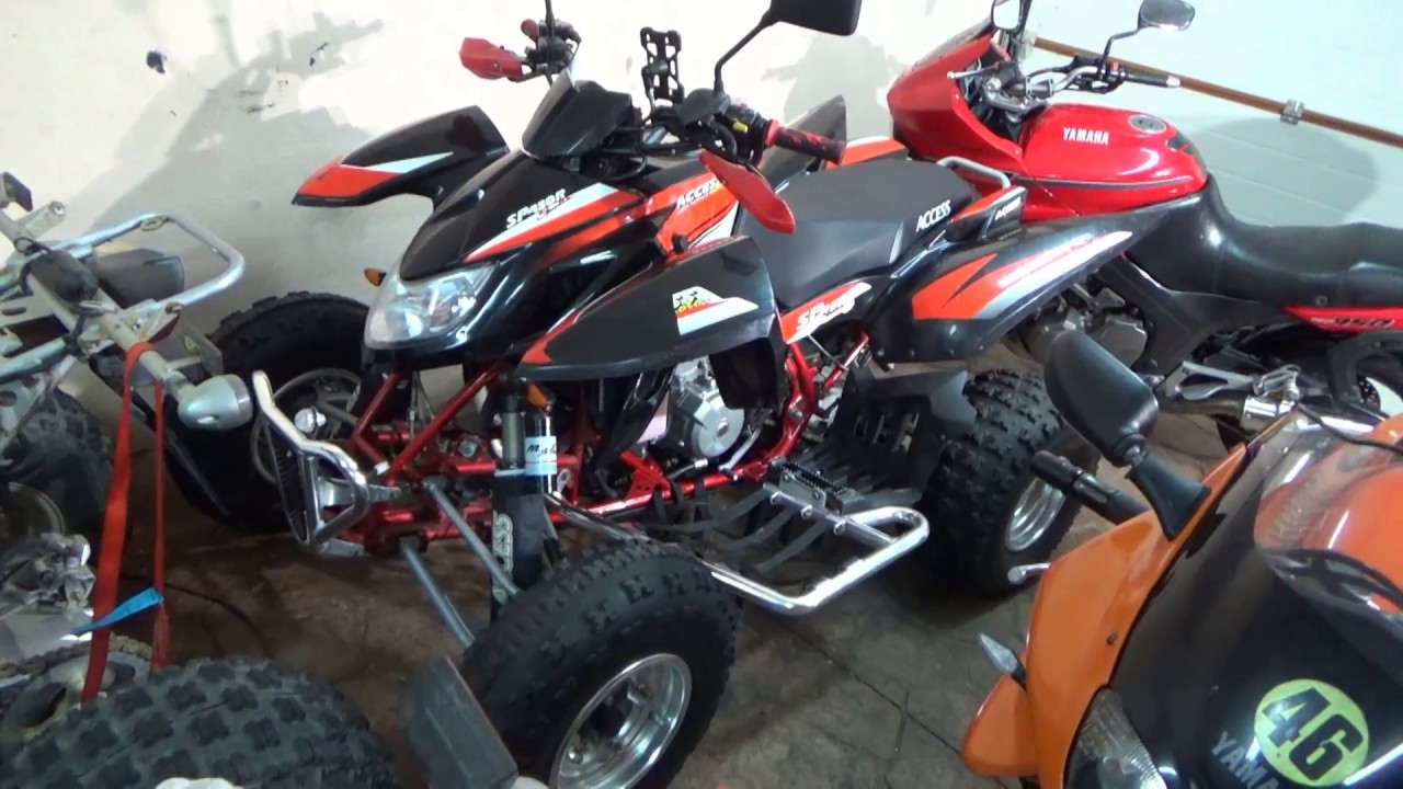 QUAD ACCESS 450 SP, GOES, HYOSUNG, Instalar todos los carenados y faros ...