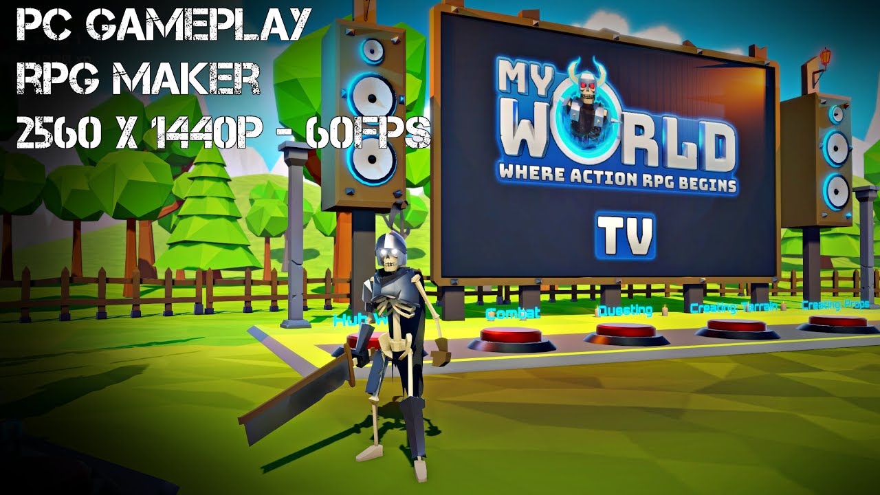 MyWorld : Action RPG Maker - Gameplay - 1440p - 60FPS - YouTube