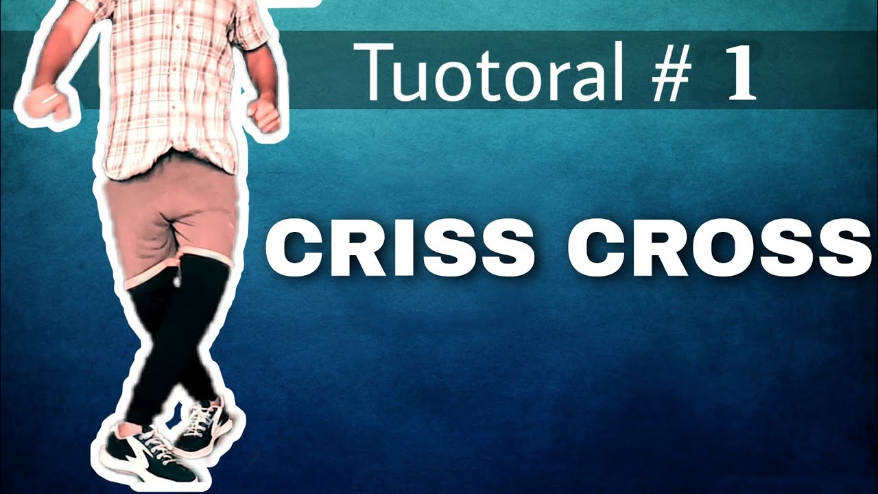 How to do the Criss Cross | Footwork Dance Tutorial | Basic Step - YouTube