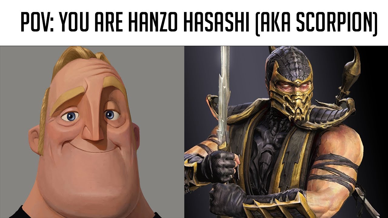 Mr. Incredible Becoming Uncanny (Scorpion's Backstory Edition) [Mortal ...