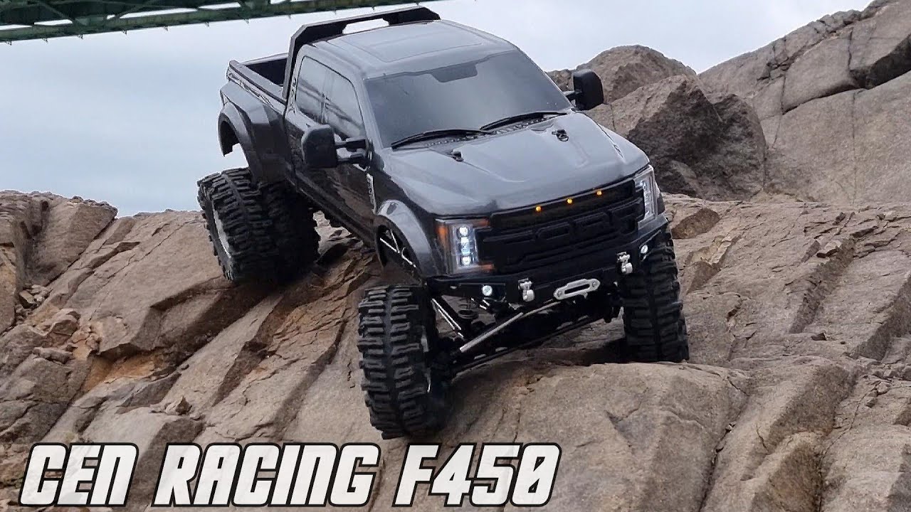 RC Car Cen Racing F450 Rock Crawling - YouTube
