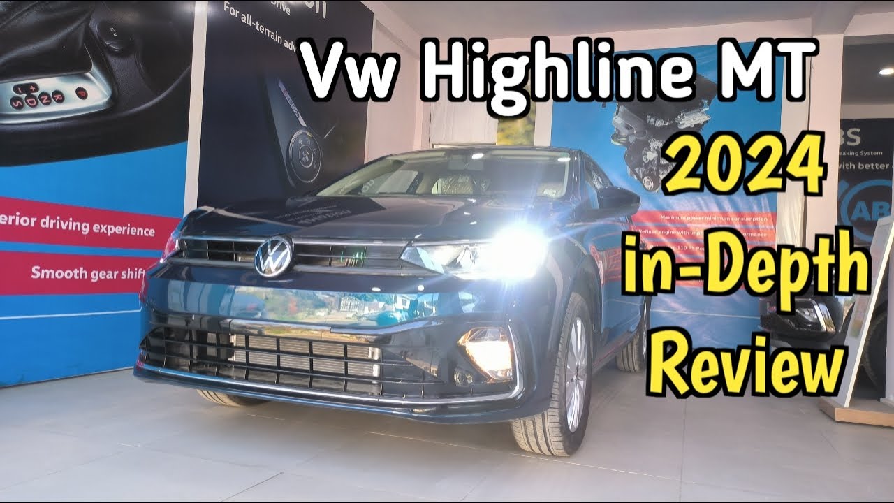 VW Virtus highline Mt 2nd Base model 2024 Review with On Road Price ...