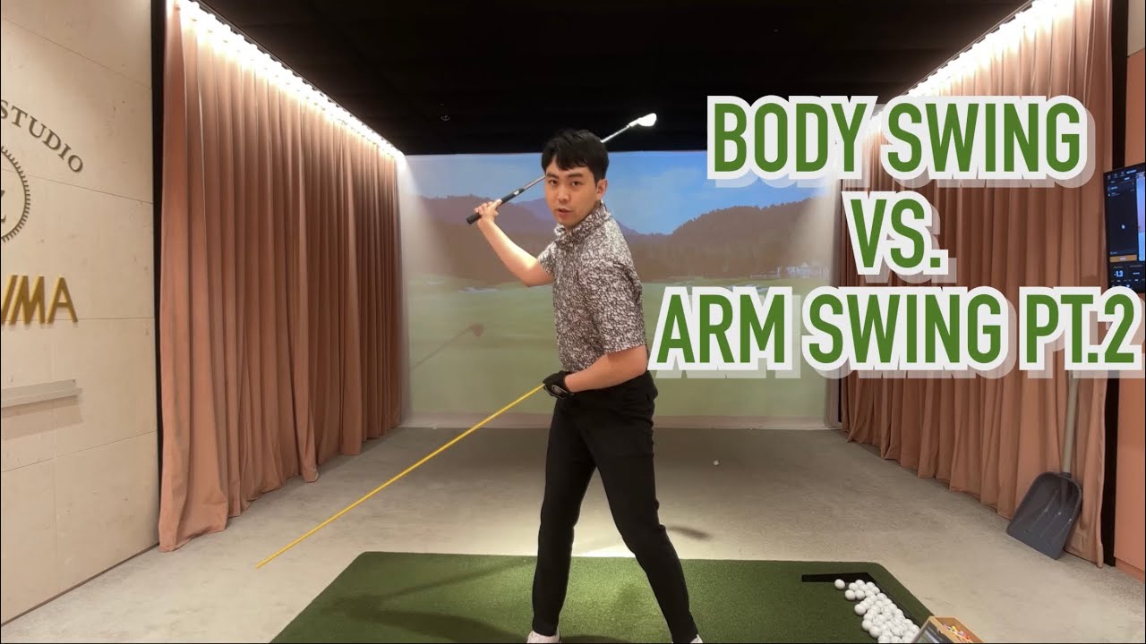 Golf Lesson: Body Swing Vs. Arm Swing Pt.2 - YouTube