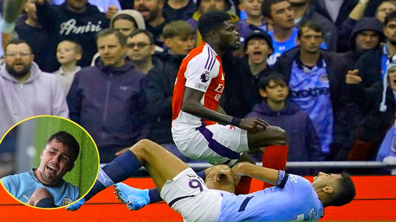 Man City lose Rodri to horror injury against Arsenal as star midfielder ...