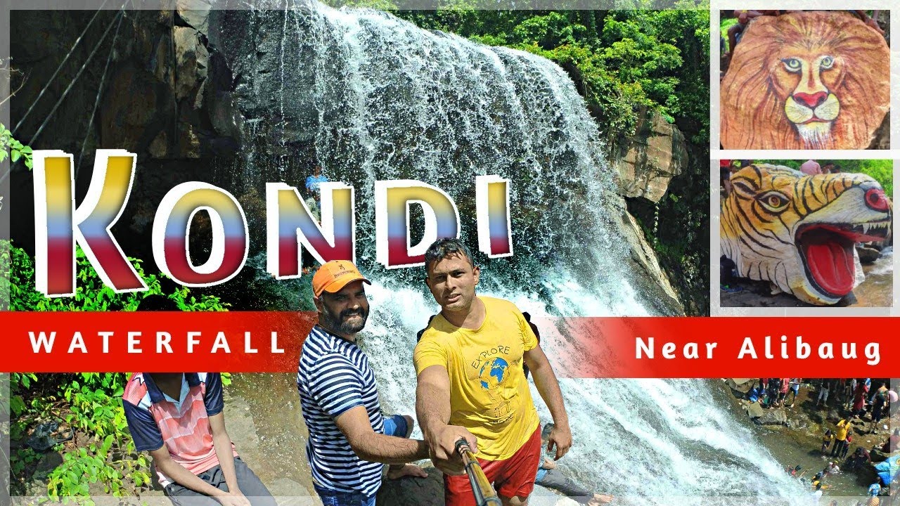 KONDI WATERFALL : ALIBAG | AZAD JADHAV | EXPLORING MILES - YouTube