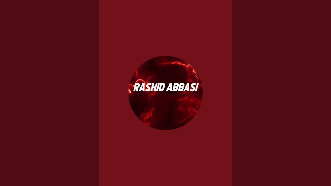 RASHID ABBASI is live! - YouTube