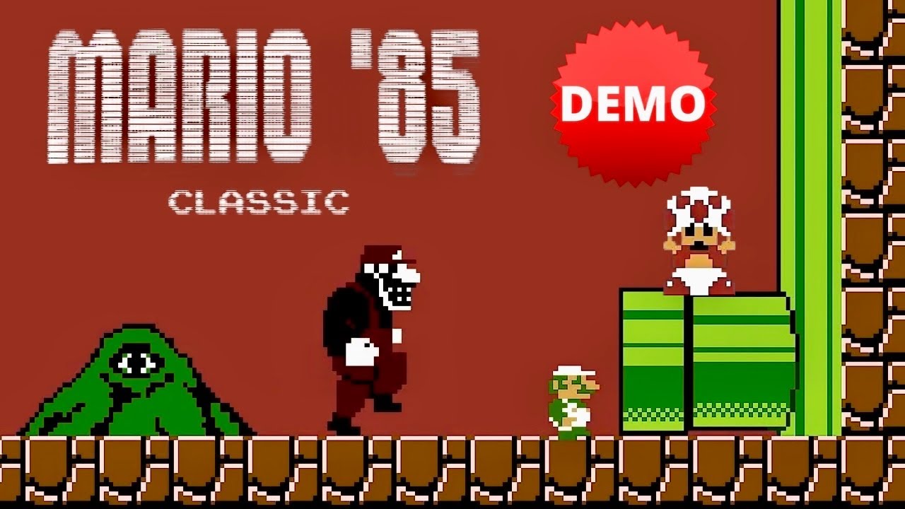 Mario '85 Classic by FTK - NEW 2025 DEMO PREVIEW! - YouTube