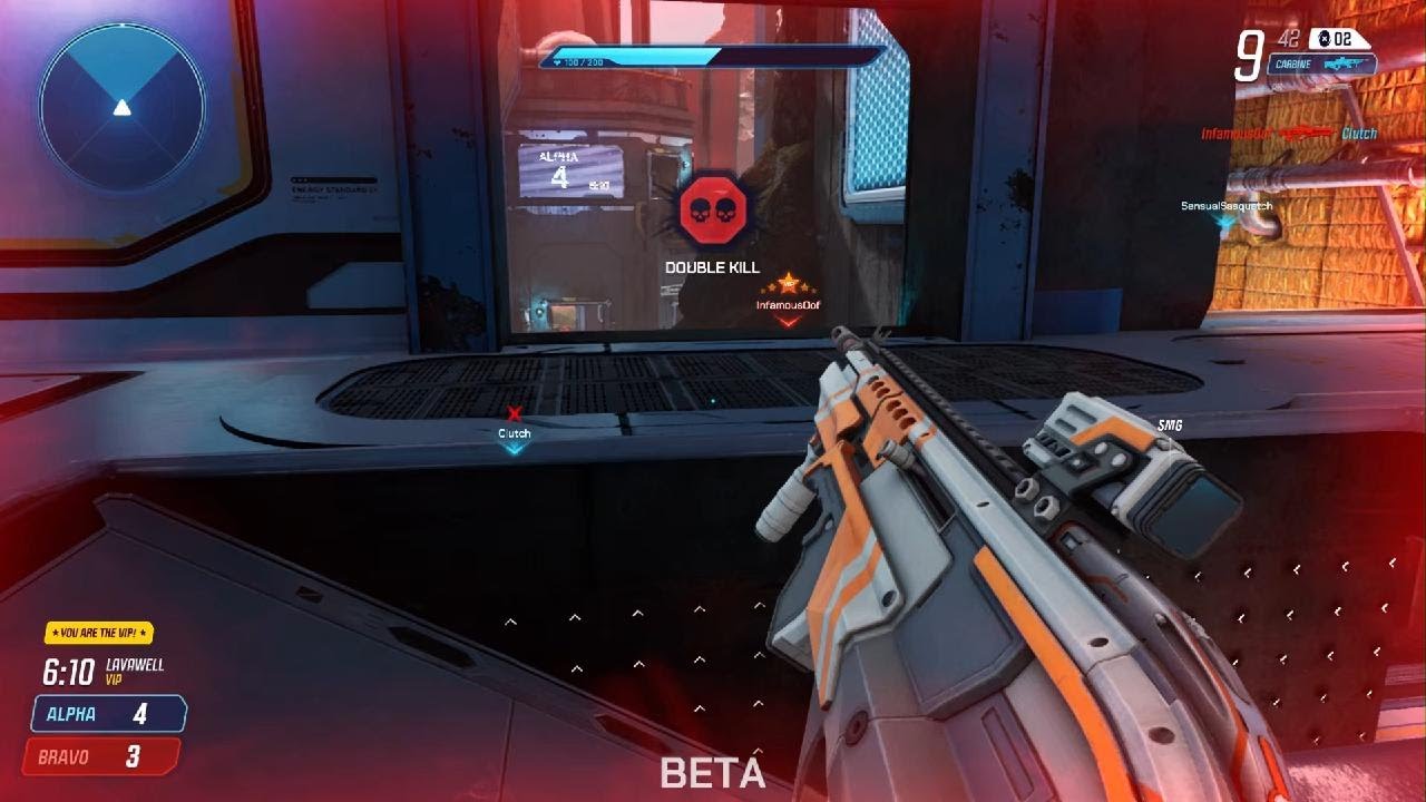 Splitgate 22 killing spree!! - YouTube