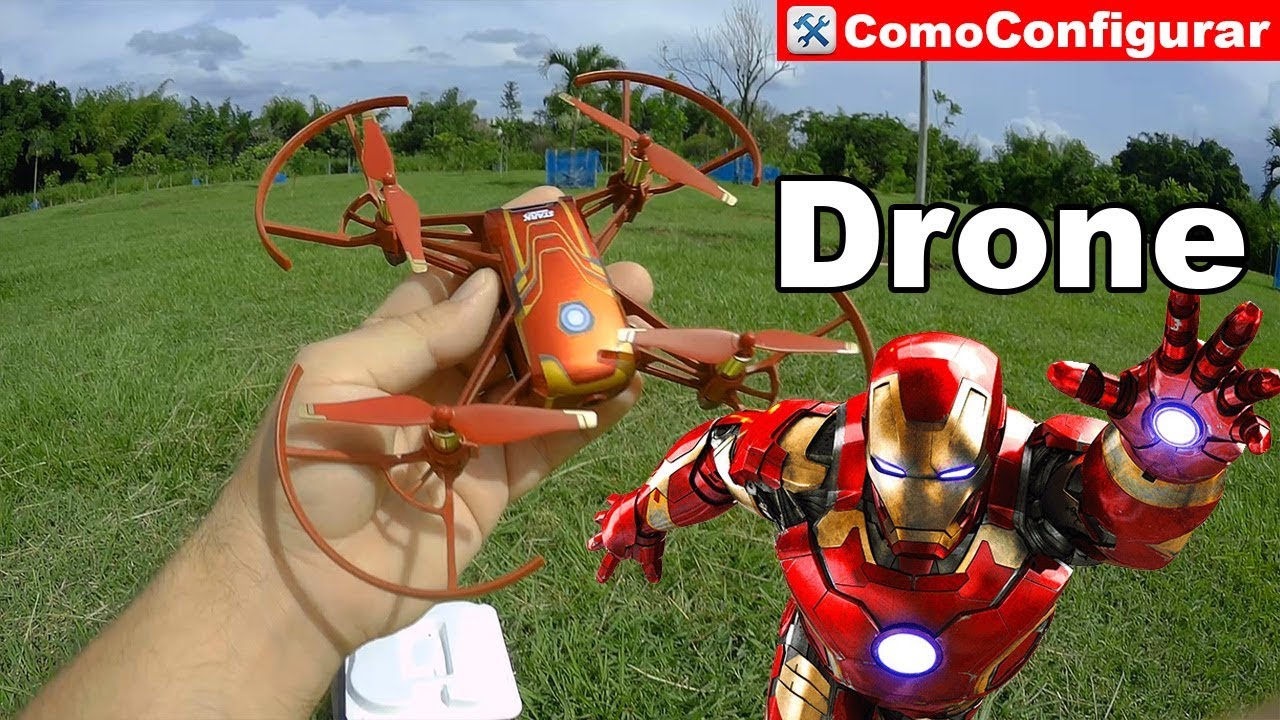 Tello Iron Man Edition Avengers Endgame - Dron de Iron Man de Marvel ...