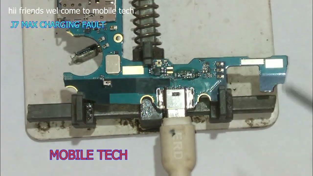 samsung J7 max charging solution - YouTube