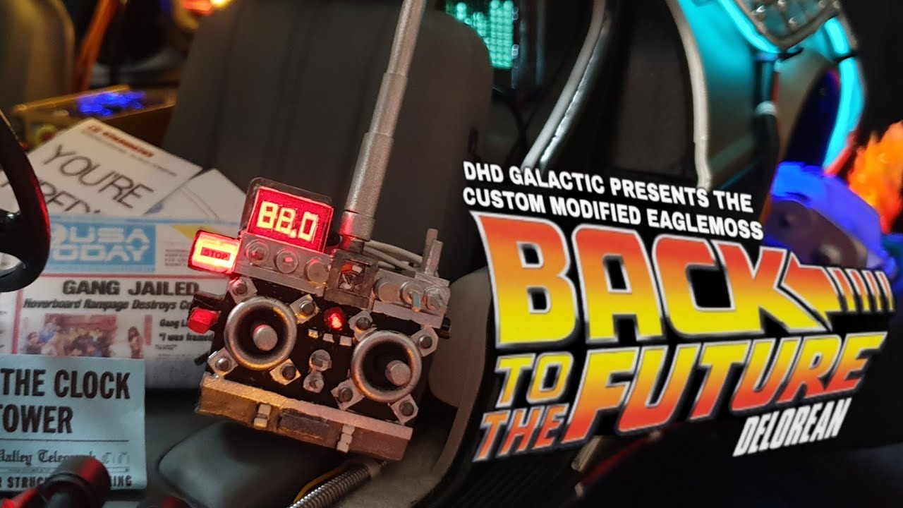 Build the delorean 1/8 scale "doc's remote" - YouTube