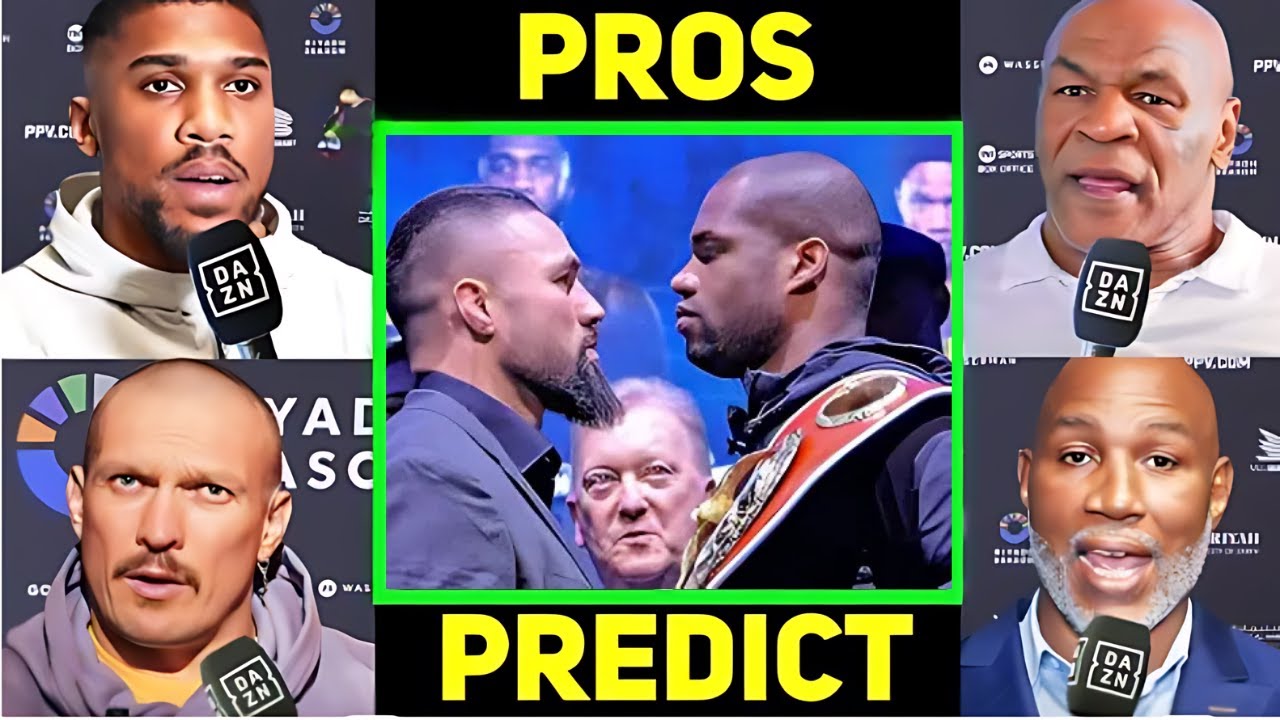 Boxing Pros PREDICTIONS For Daniel Dubois VS Joseph Parker Fight! - YouTube