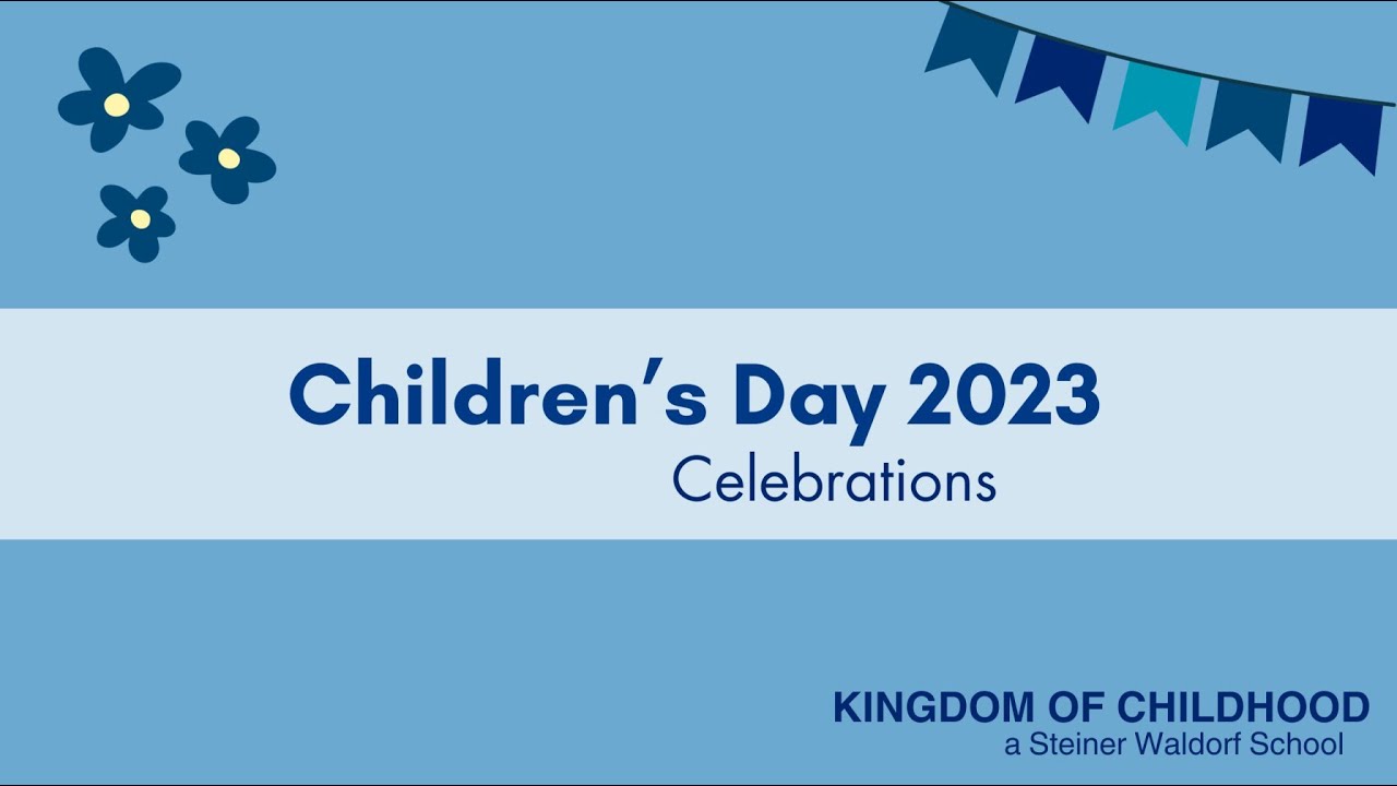 Children's Day 2023 Celebrations - YouTube