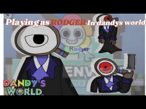 Playing as RODGER in dandy’s world! With an amazing team! - YouTube