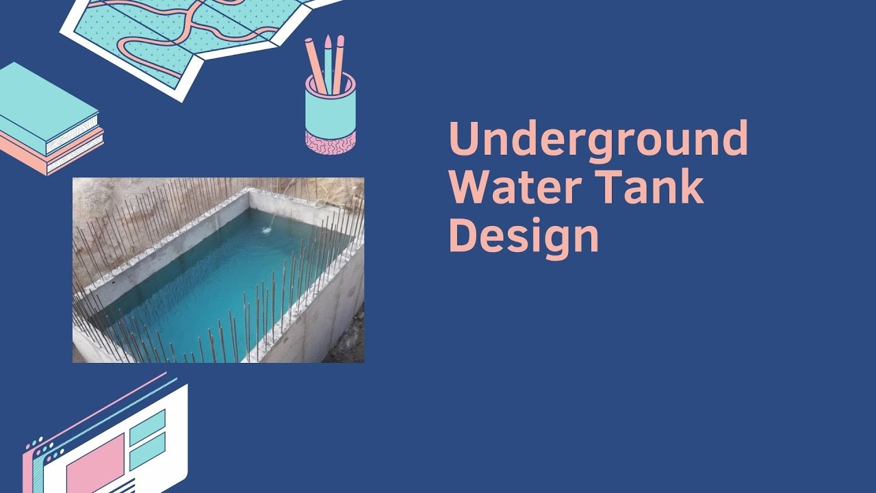 Under Ground Water Tank Design - YouTube