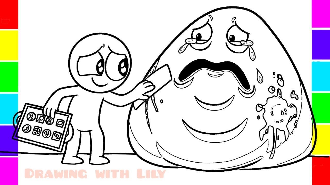 POU is NOT a MONSTER Pou's Revenge Animation! - New Coloring Pages ...