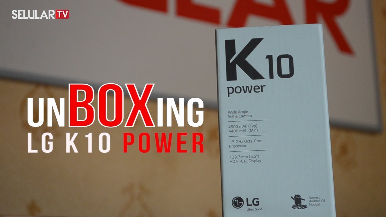 LG K10 Power Unboxing - YouTube