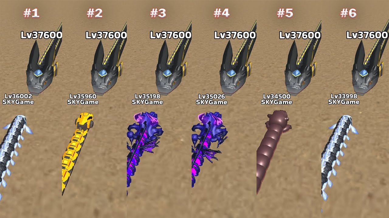 1 Hour Snake Clash Gameplay 🎮 | 18 Hero Snake Heads #052 - YouTube