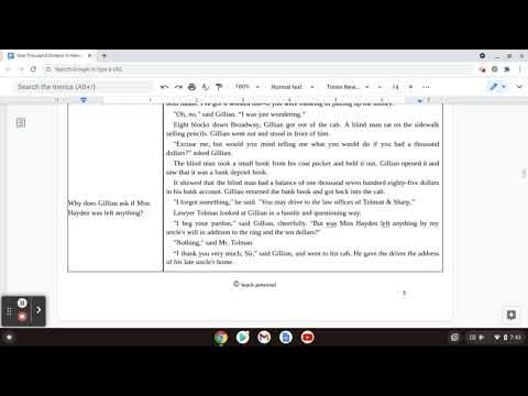 One Thousand Dollars by O. Henry - YouTube