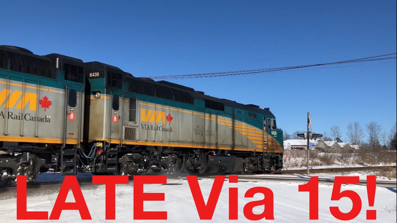 [READ DESC] 25-30 Minute Late Via Rail 15 - Paley Road Railroad ...