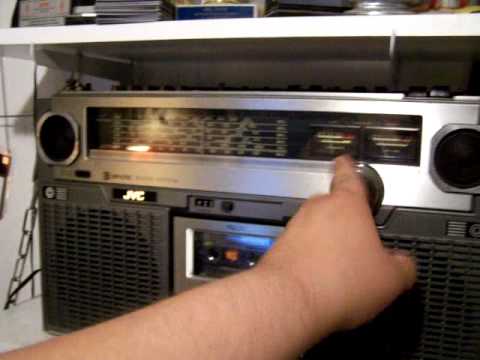 JVC RC-828 Jw Ghettoblaster boombox - YouTube
