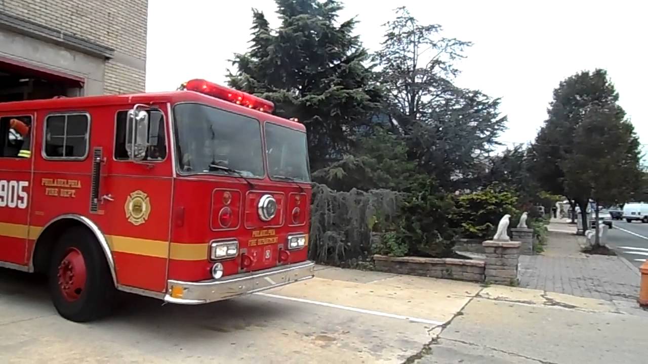 PFD Engine 905 Responding - YouTube