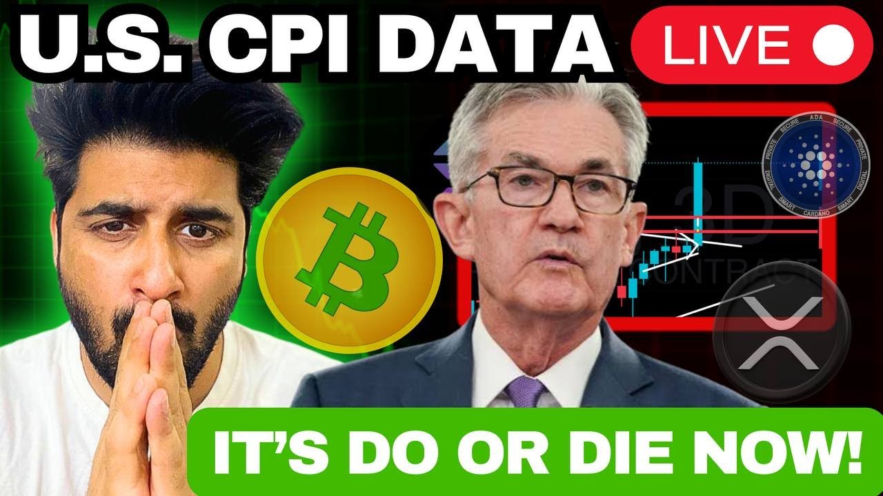 Live CPI Report Update | Crypto Market & Bitcoin Price Analysis ( 11 ...