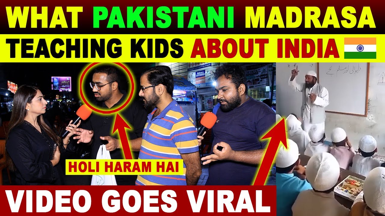 WHAT PAKISTANI MADRASA TEACHING KIDS ABOUT INDIA 🇮🇳 | VIDEO GOES VIRAL ...