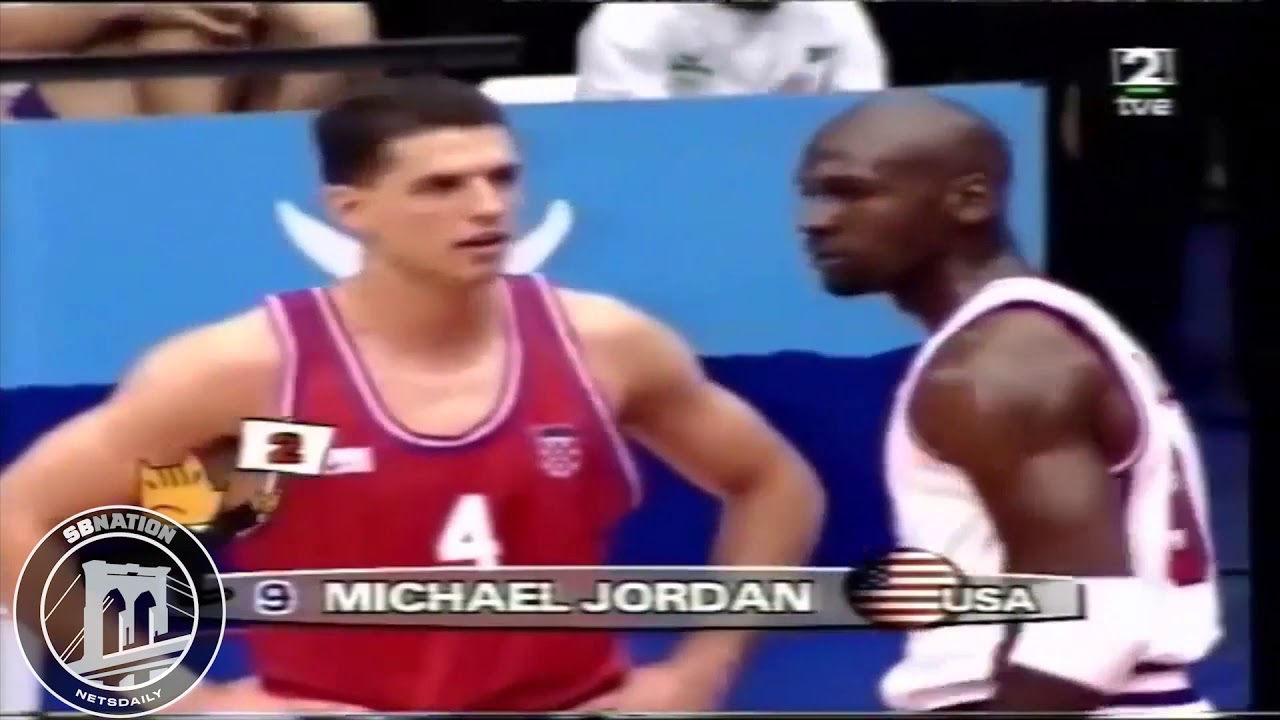 Remembering Drazen Petrovic: Drazen versus the Dream Team - YouTube