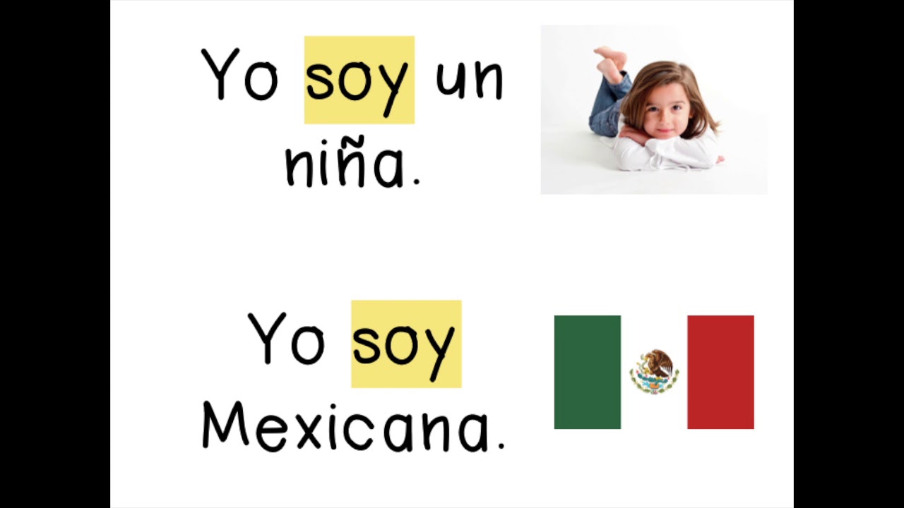 Palabras de uso frecuente gusta, soy, veo, puedo - YouTube