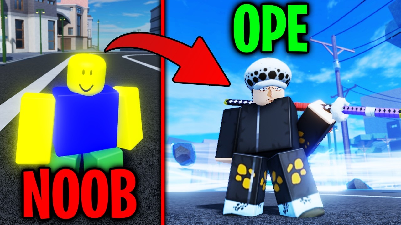[AUT] From Noob To Ope Devil Fruit Spec as Trafalgar Law In One Video ...
