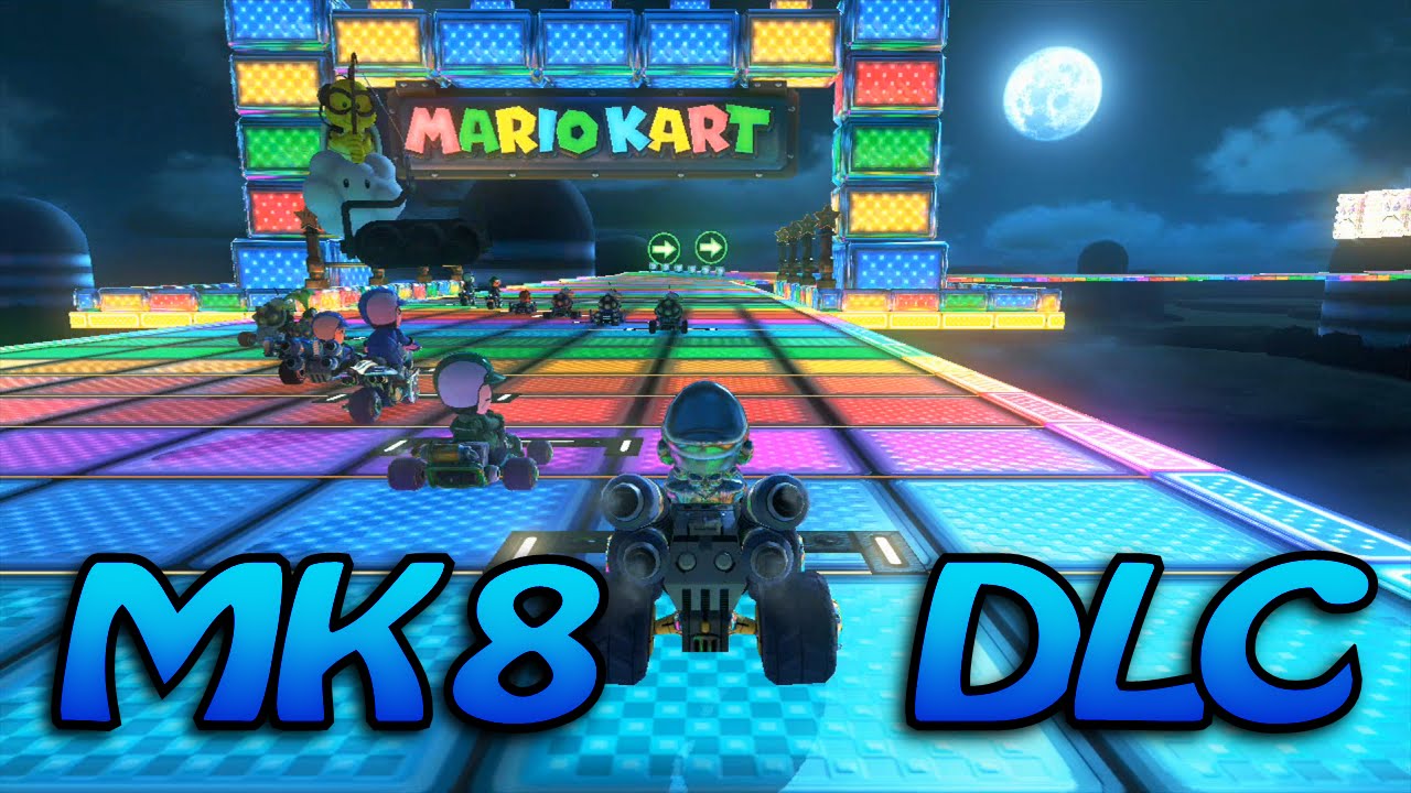 MK8 DLC - 8 New Tracks + More! - YouTube