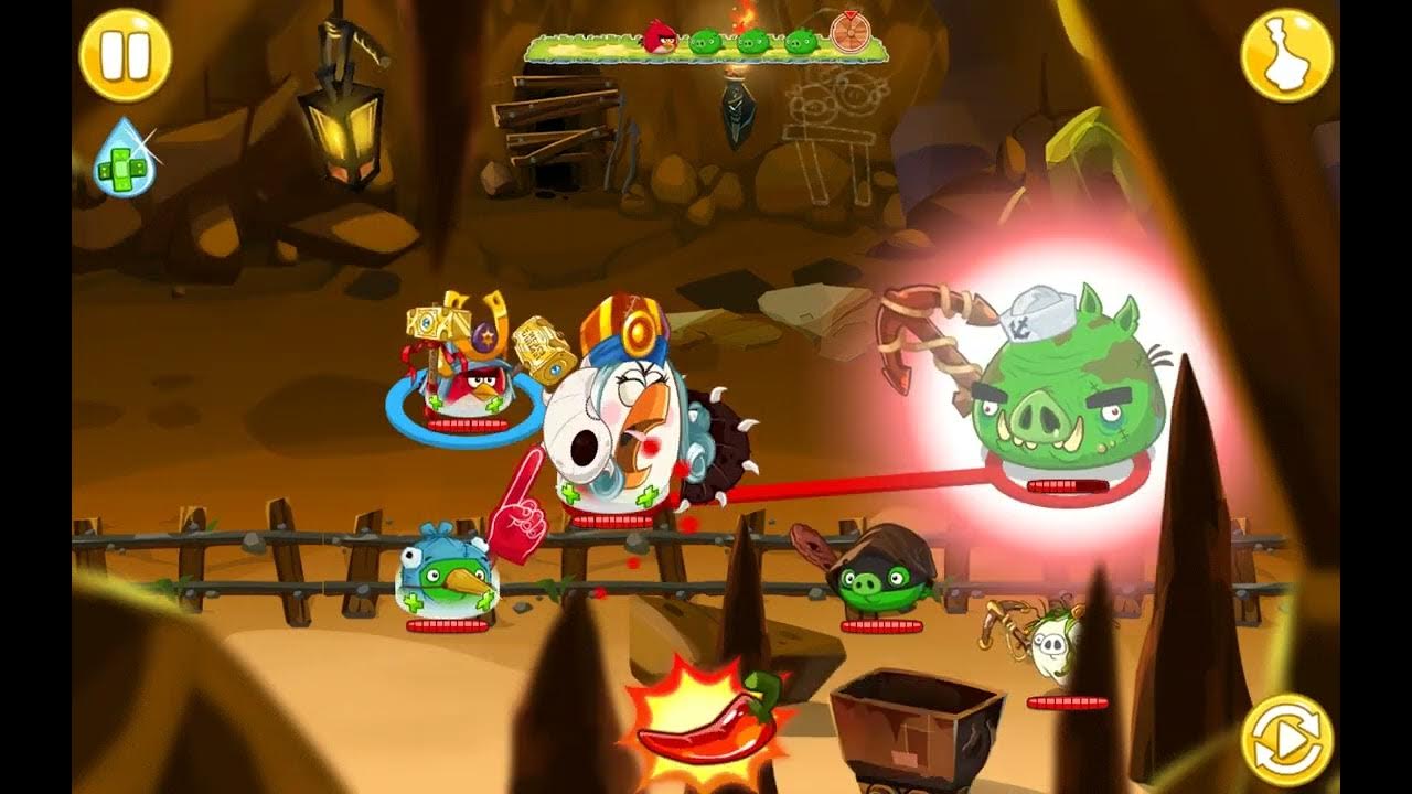Angry Birds Epic Chronicle Cave 22: Pirate Bay Level 7 part 1 of 2 ...