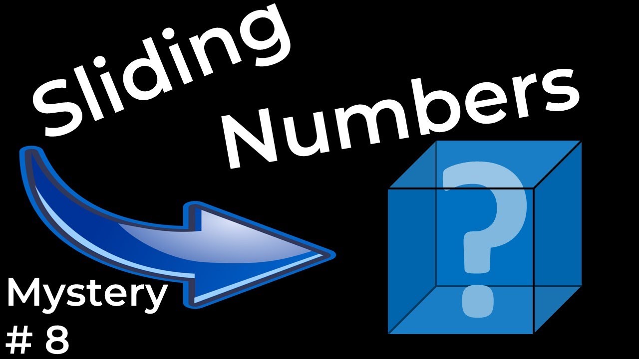 This is Mystery #8: Sliding Numbers! What is the Mystery Number in the ...