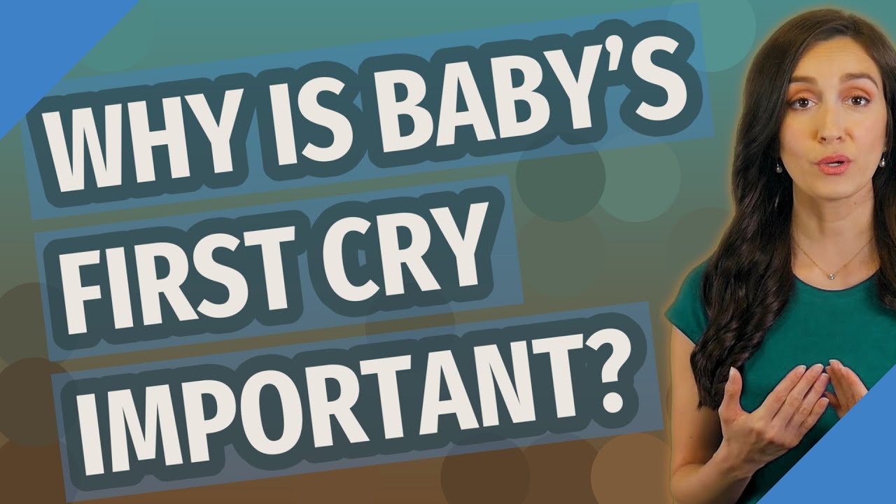 Why is baby's first cry important? - YouTube