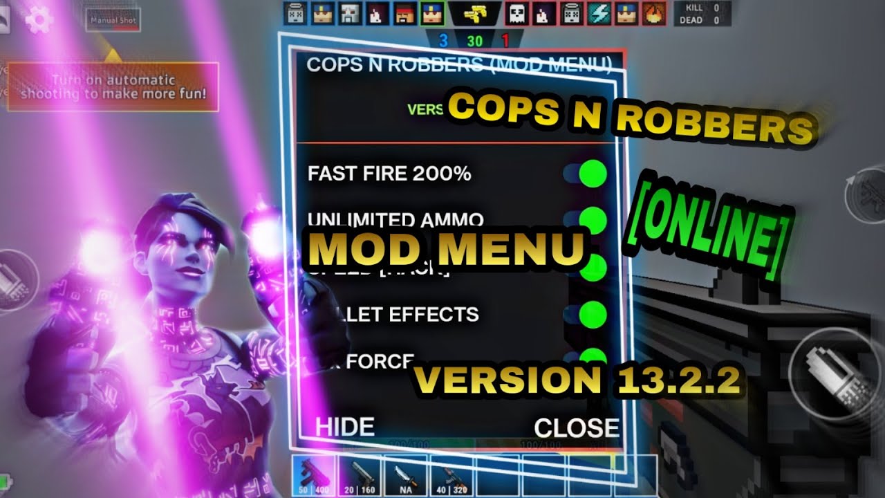 COPS N ROBBERS ||13.2.2|| MOD MENU BY JAYIUZ 🔥 - YouTube