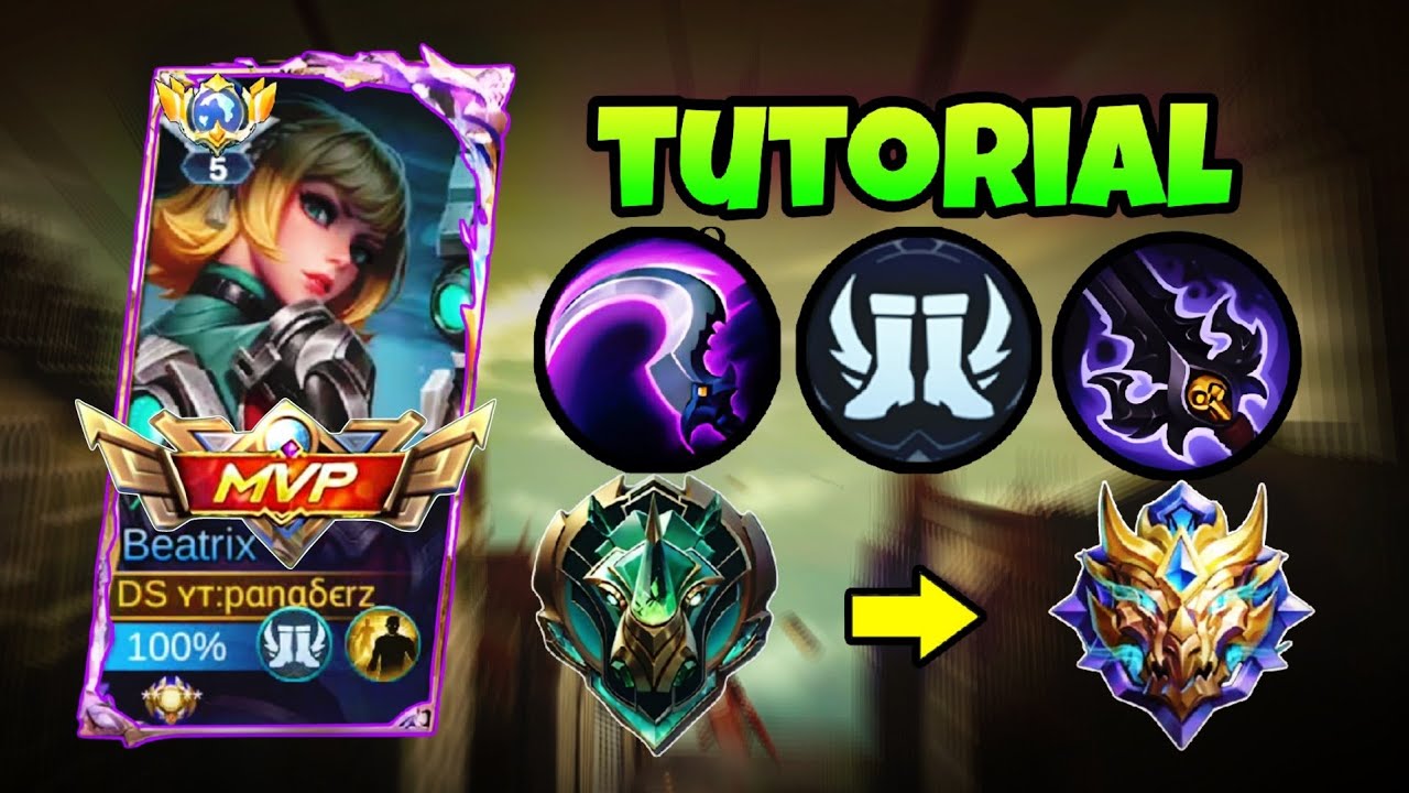 FINALLY! BEST BEATRIX FULL DAMAGE BUILD! -MLBB - YouTube