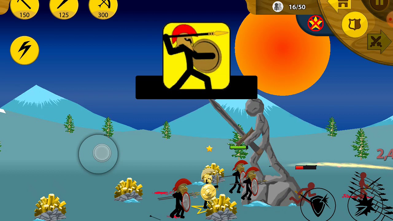 Stickman legacy war gameplay part 1 - YouTube