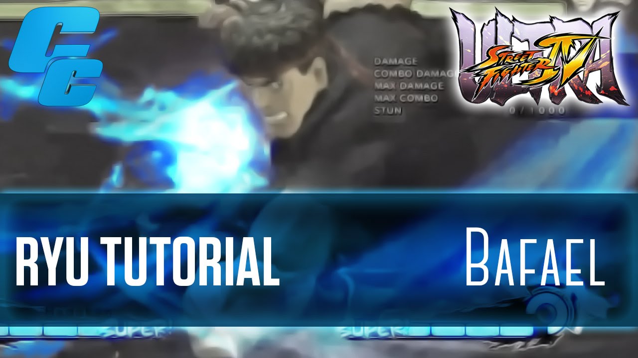 Ryu Tutorial (USF4) feat. Bafael (@bafael1) - YouTube