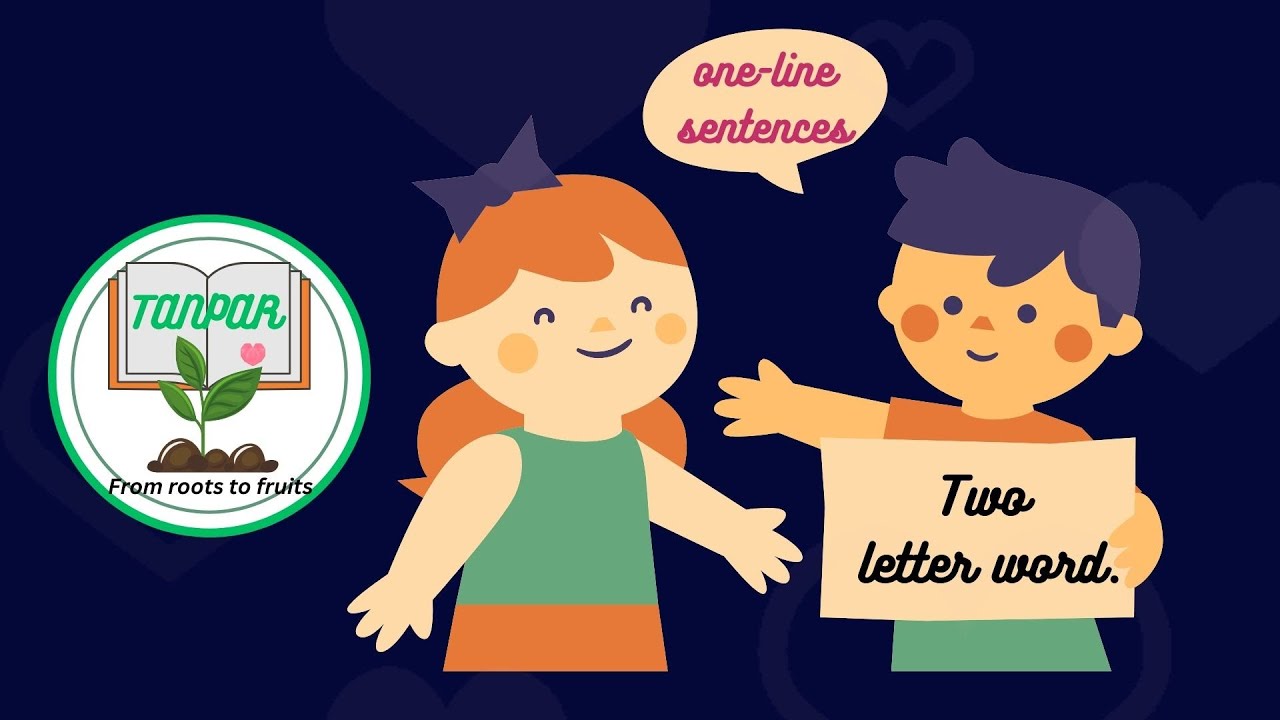 Two Letter Words (one-line sentences in English) - YouTube