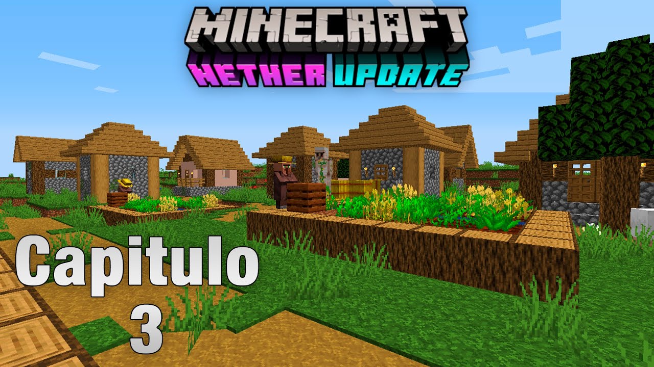LA ALDEA Y NETHER | Capitulo #3 | Minecraft Survival 1.16 - YouTube