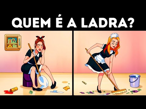 Teste seu cérebro com esses quebra-cabeças visuais — você consegue encontrar a diferença?