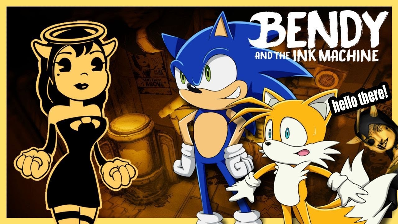 NOOOOOO BORIS!!!! Sonic & Tails Play Bendy & The Ink Machine Chapter 3 ...