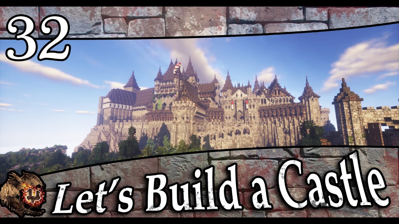Minecraft: Let's Build a Castle - Ep.32 - Stables/Palace Gardens ...